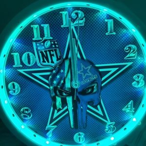 NFL | Wall Decor | Dallas Cowboys Clock | Poshmark